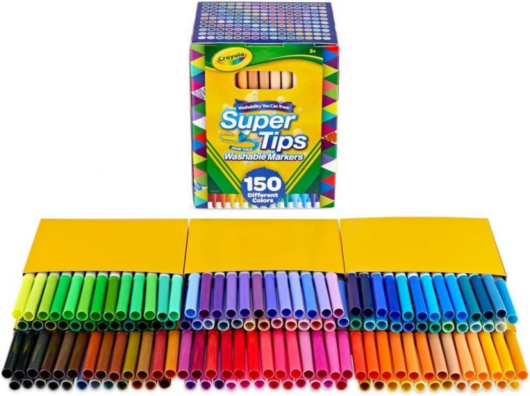 Marcadores Super Tips 150 colores Crayola - Mall Bi